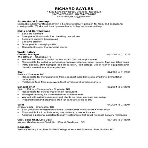 Rich Resume2016 | DOC