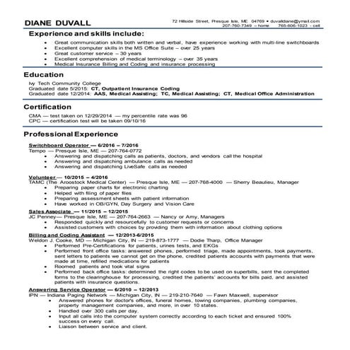 susan mayor resume 2015 | DOCX