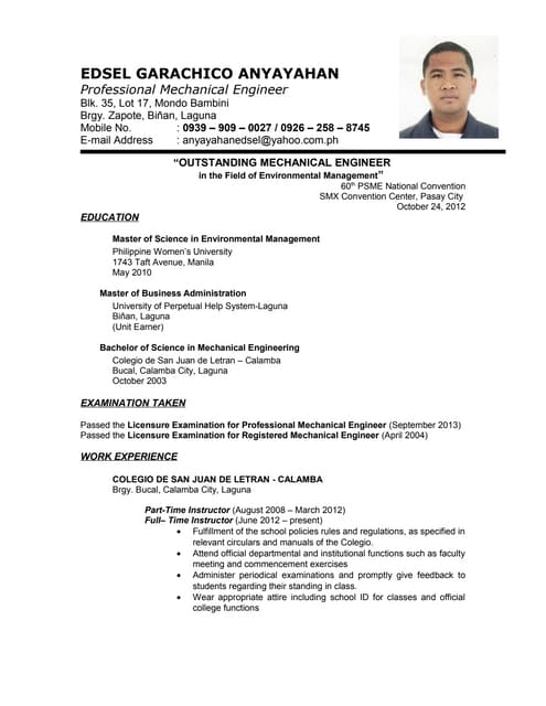 Robert tillett resume feb 2011 | DOC