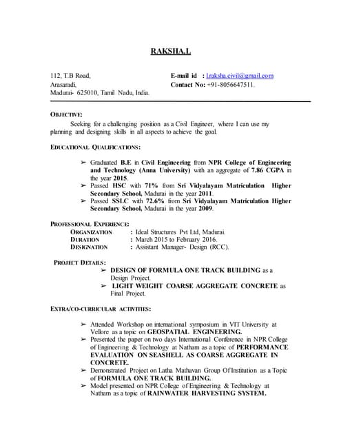 b k jha resume revised d g m | PDF