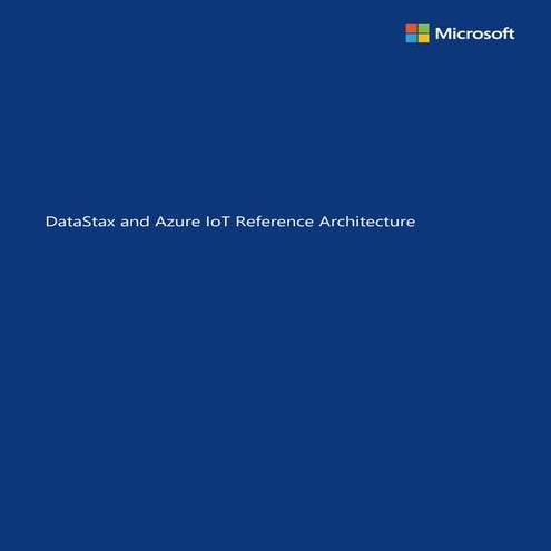 Azure-and-DataStax-IoT-Reference-Architecture-White-Paper_1 | PDF