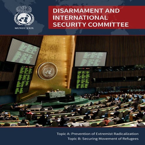 MUNUC DISEC Background Guide | PDF