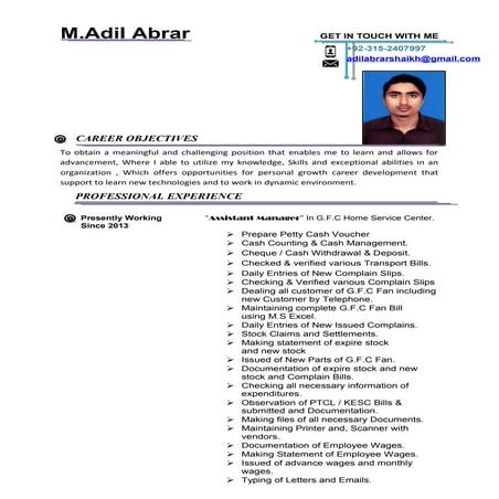 NEW CV...Adil