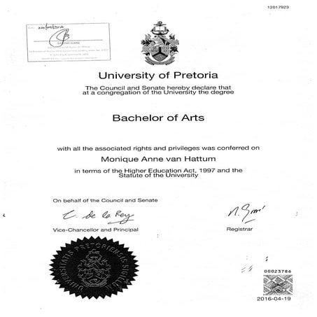 Copy of BA degree | PDF