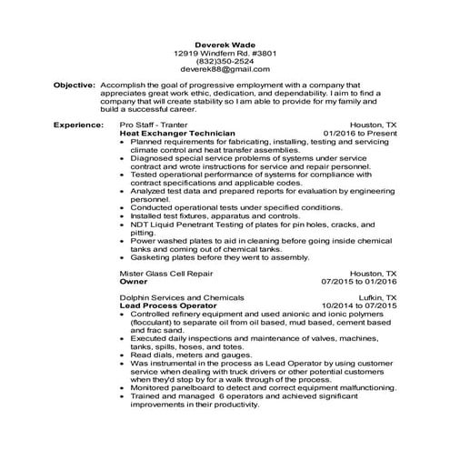 Resume2 | PDF
