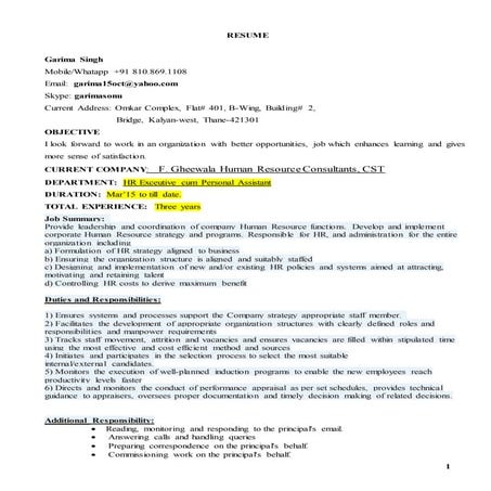 Resume_Garima (1) | DOCX