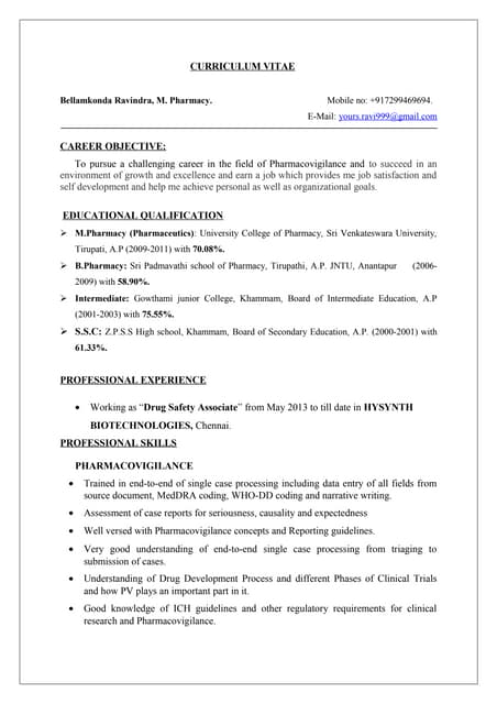Curriculum vitae (2) | PDF