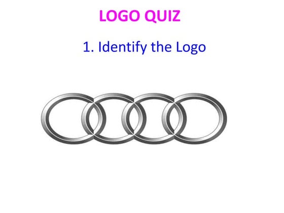 Guess that logo - LoGo Quiz - GAME ACTIVITY | PPT