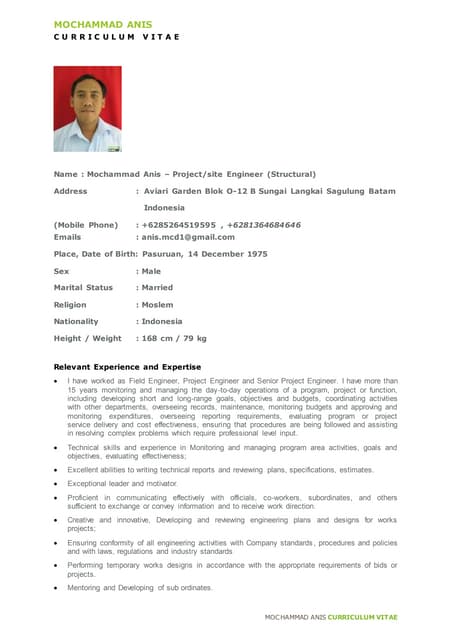 QA QC Engineer CV | PDF