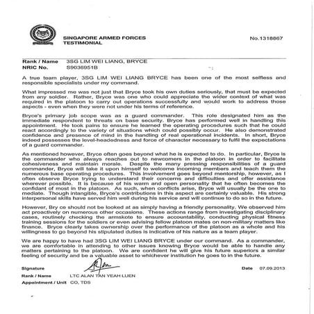 SAF Testimonial | PDF