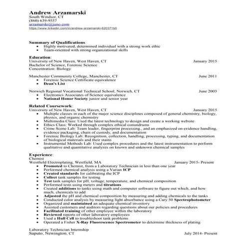 Shawn Alderson CV | PDF