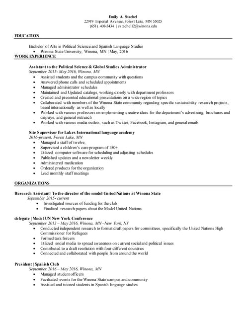 INTERNATIONAL EXPERIENCE- James Pasternak | PDF