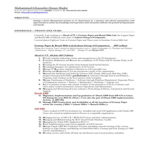 Jorge Galindo - Resume | PDF