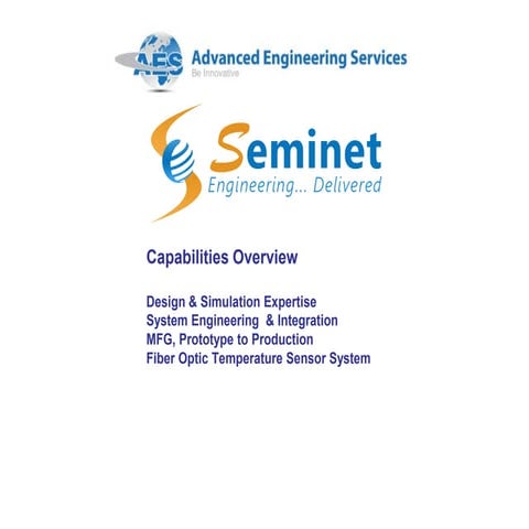 Seminet-Capabilities_2015 | PDF | Mechanical and Industrial Engineering Industry | Industries