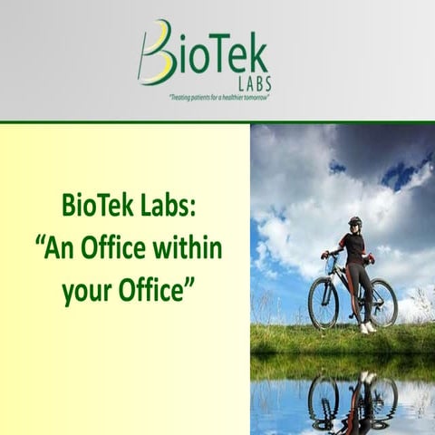BioTek Overview | PPTX | Health Insurance | Insurance