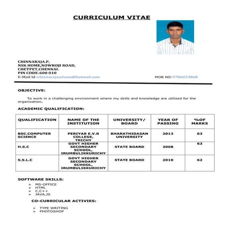 my resume - Copy | DOC | Programming Languages | Computing