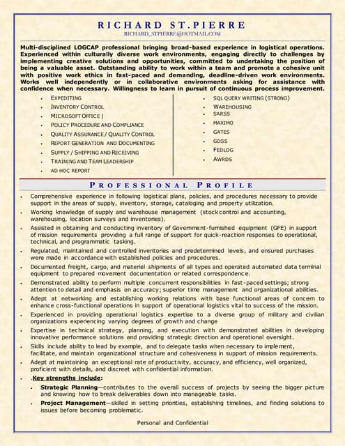 Tony Spurlin Resume 2016 | PDF