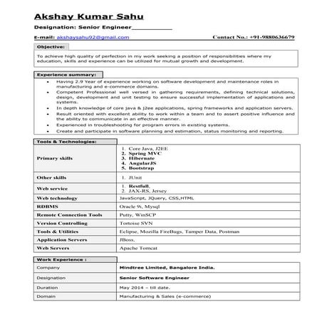 Akshay_Resume_updated | PDF