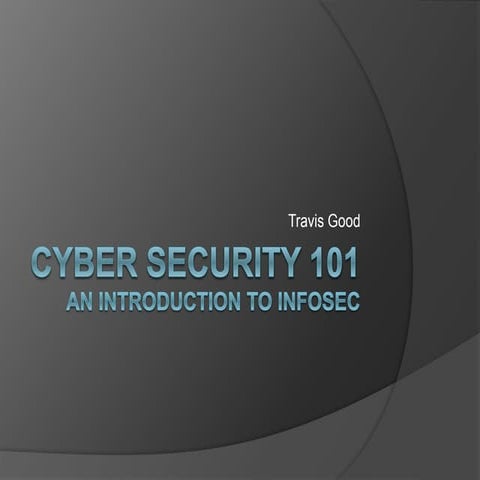 Cyber security 101 | PPTX