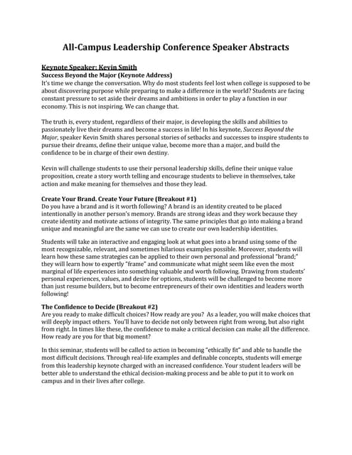 Student Leadership Training | PPTX