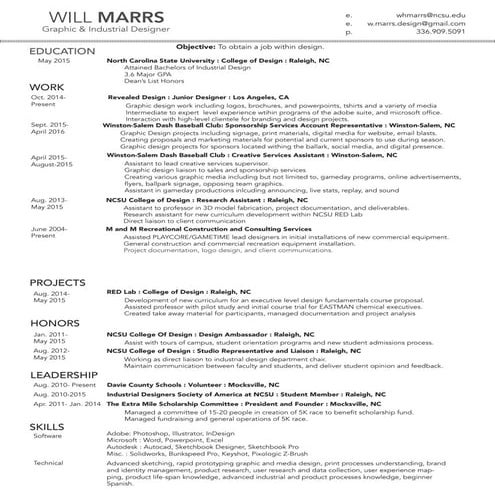 Marrs_Will_Resume_April_2016 | PDF
