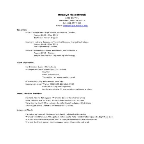 New Resume | DOCX