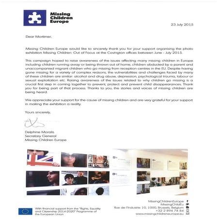 Missing Children Europe | PDF