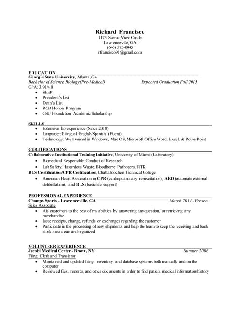 Resume Jan 2017 (1) | PDF
