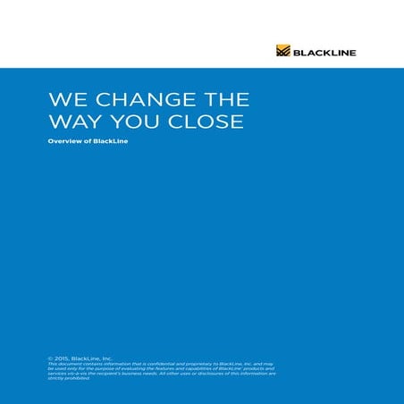 BlackLine System Admin Best Practices | PPTX