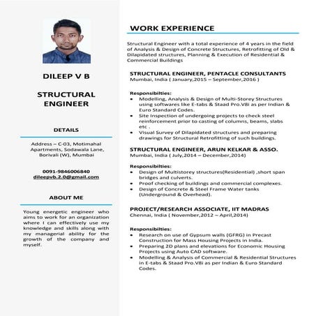 Jr. Civil Engineer Portfolio | PDF