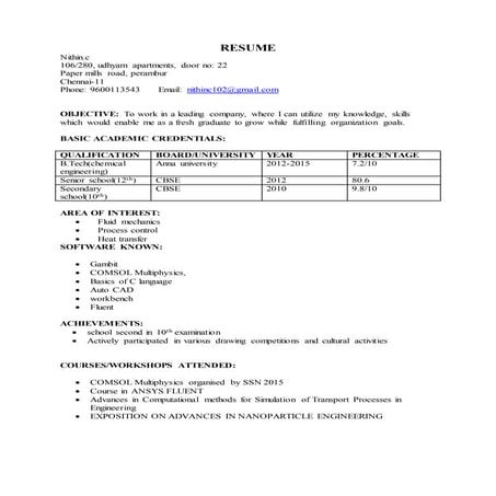 Cv assem attia | PDF