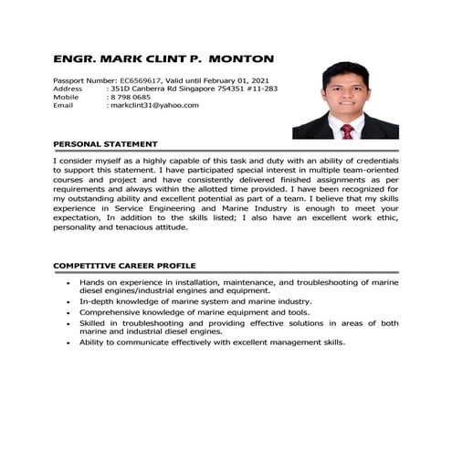 Resume (pdf) | PDF