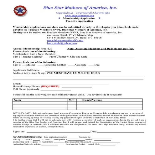 BSM Application 14-15 | PDF