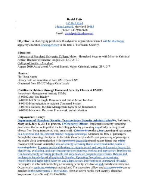 Jordan Williams, Resume | PDF