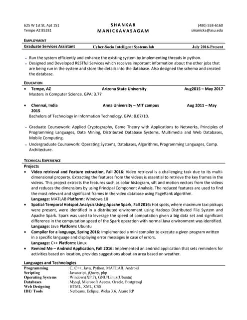 RESUME | PDF