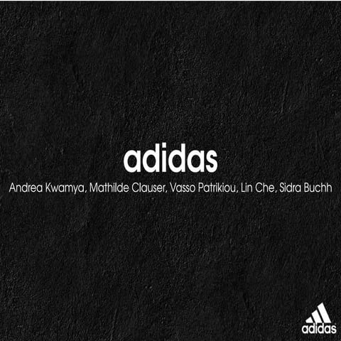 marciapiede andando a decidere Sbaglio impossible is nothing adidas ...