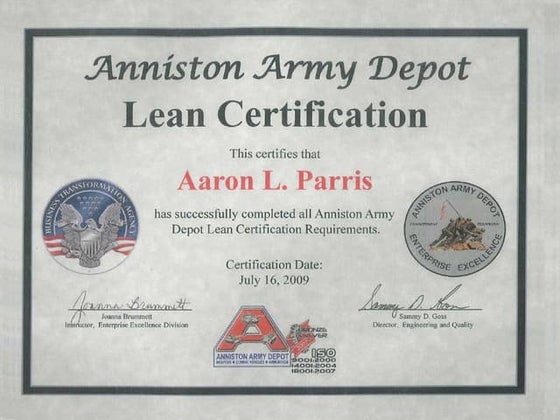 Aaron Parris presentations