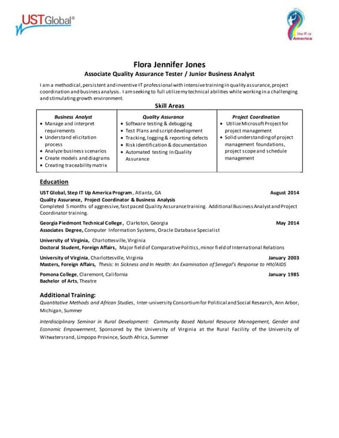 Flora Jennifer Jones presentations