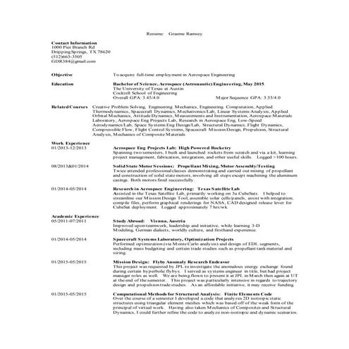 Francisco Davila resume | PDF