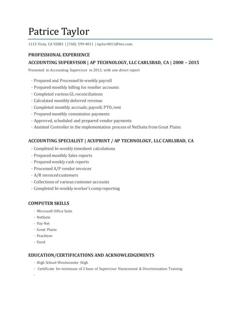 BA resume (2) | DOCX