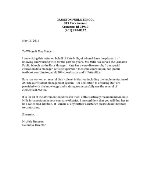 karens reference letter | DOC