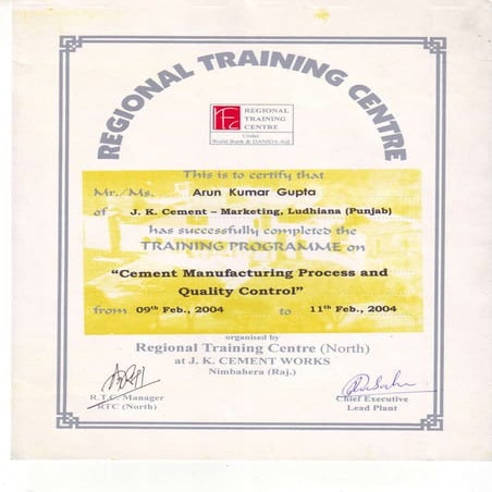 Regional Training Centre Pdf