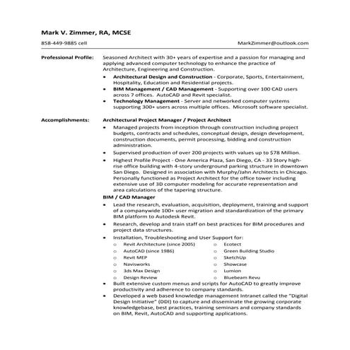 Resume | PDF