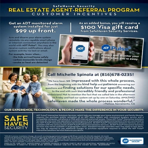ADT Agent Referral Program | PDF