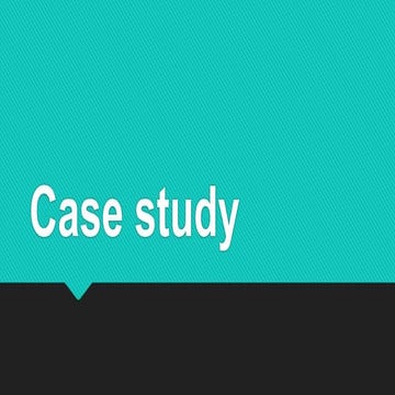 case study on span of managment | PPT
