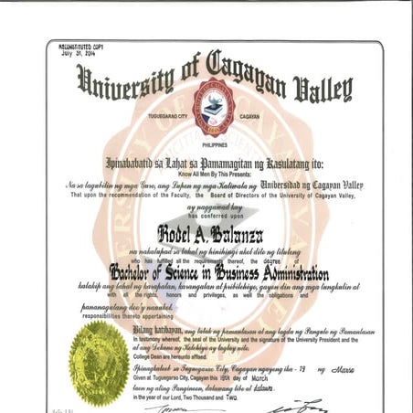 Diploma - Bachelor in Business Administration | PDF