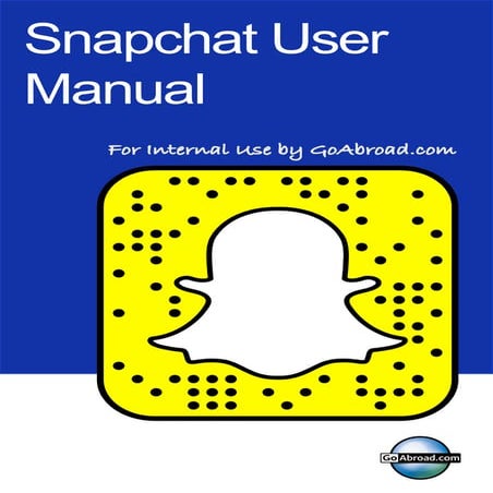 Snapchat User Manual No Password | PDF