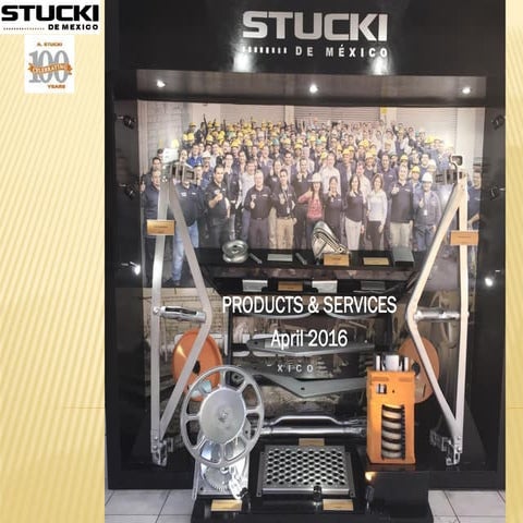 STUCKI de MEXICO - Products & Services Abr2016 | PDF