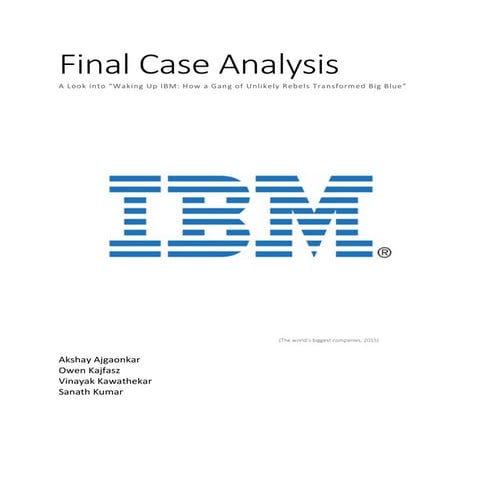 Final Case Analysis | PDF