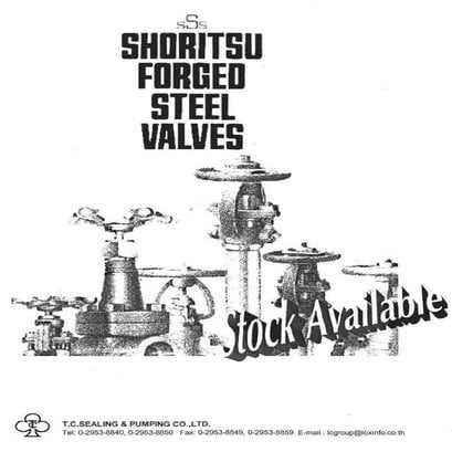 SHORITSU+FORGED+STEEL+VALVES | PDF